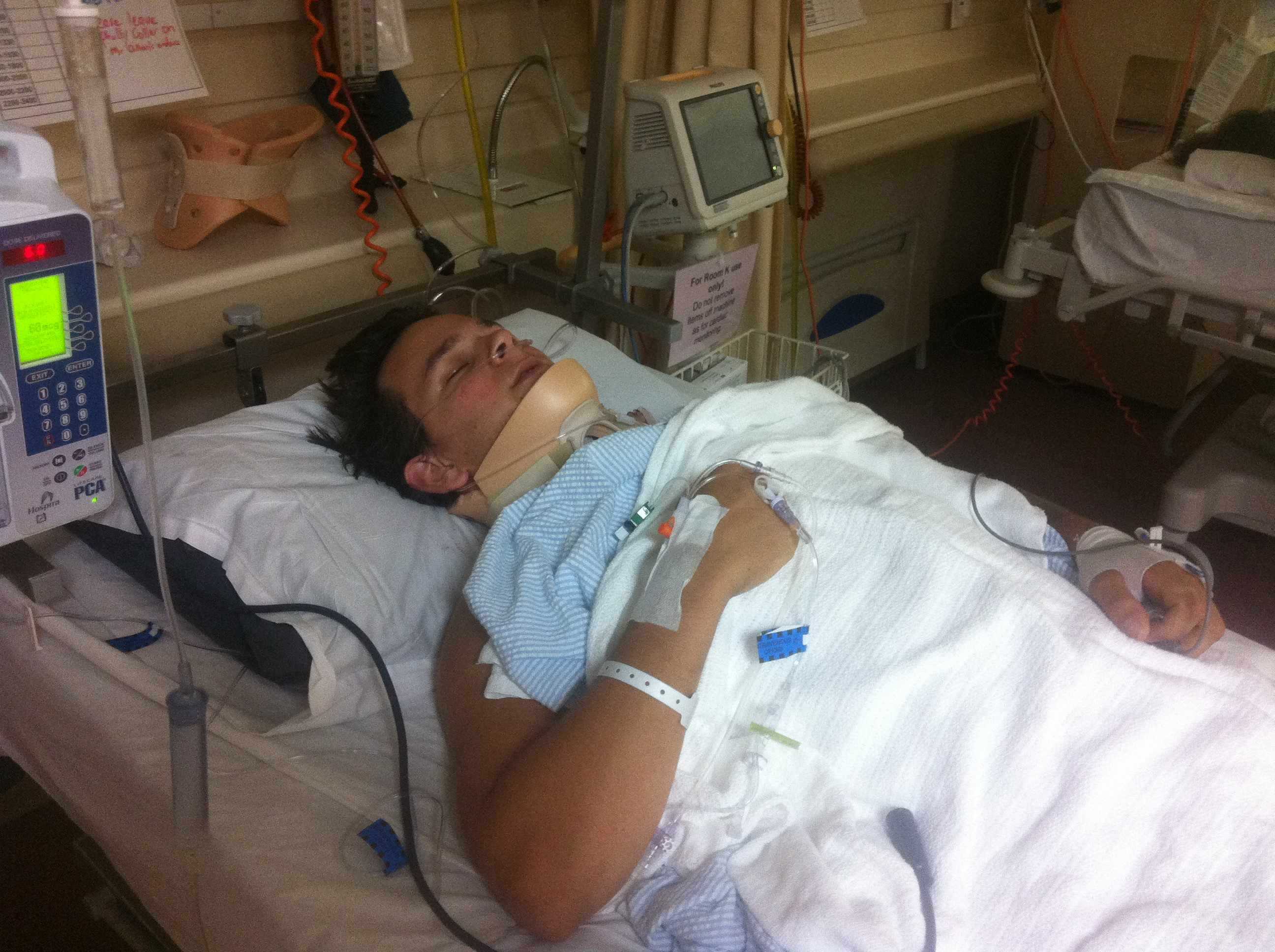 Jake Howe once feared he would never lift his newborn child, now he's a ...