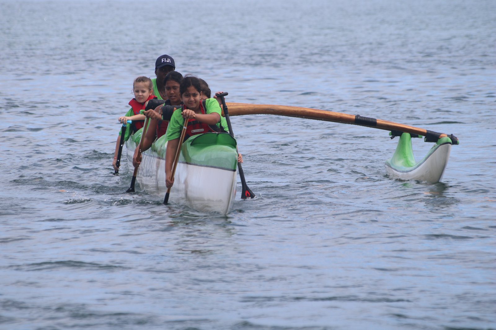 Next generation takes the paddle in Fiji's first junior canoe regatta ...