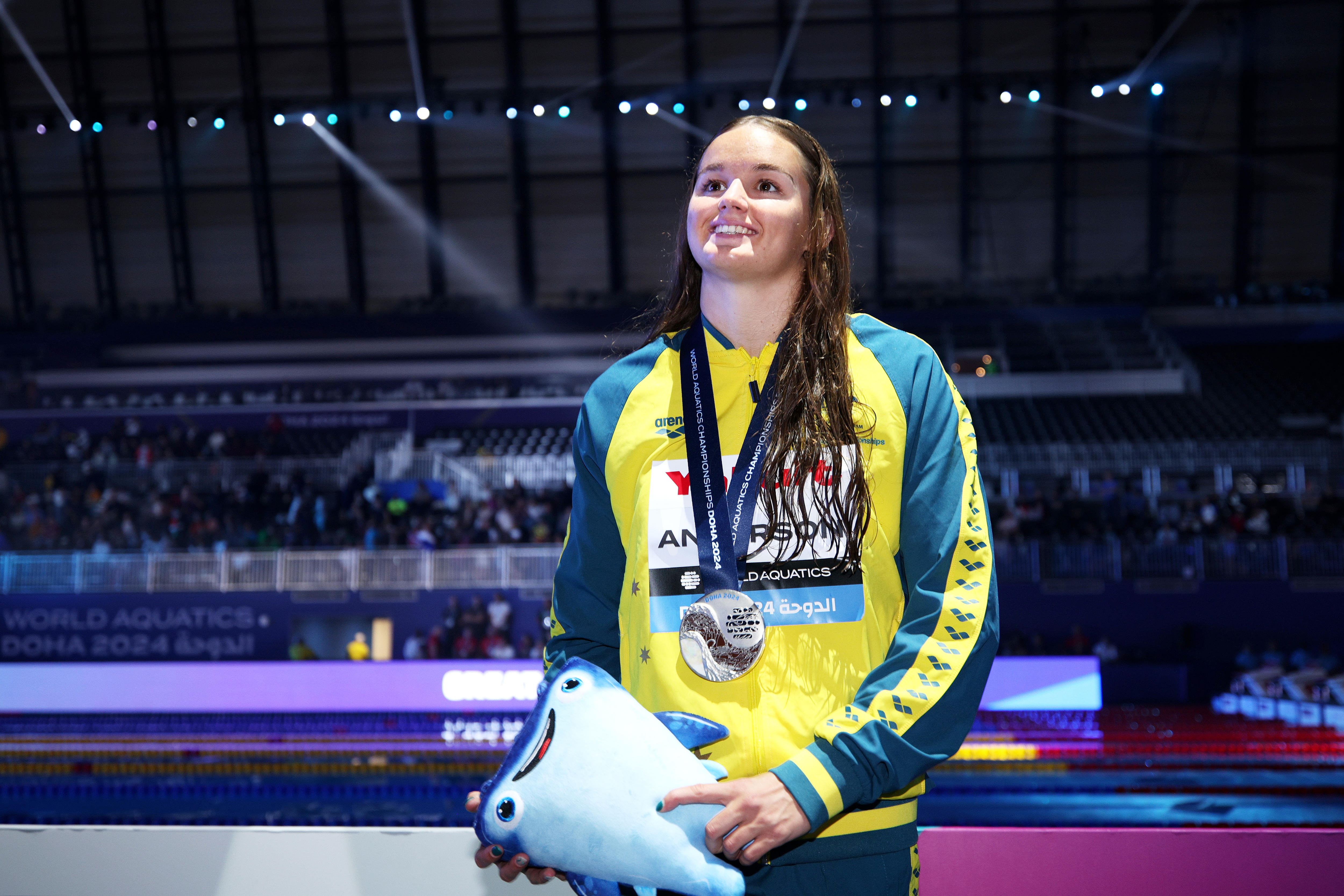 Australian teenager Iona Anderson wins 100m backstroke silver at World ...