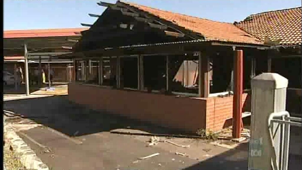 Fire destroys school library - ABC News