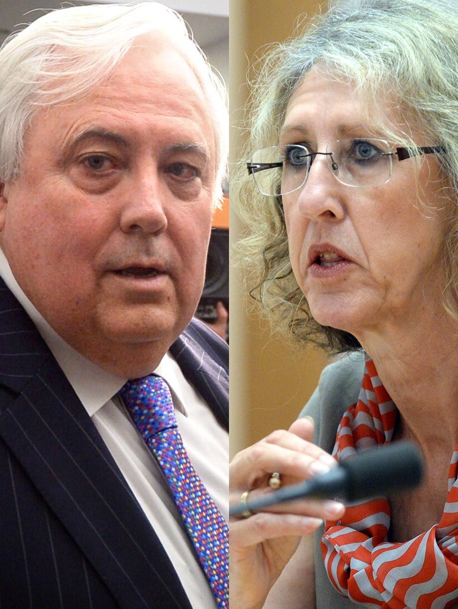 Clive Palmer criticised for attack on Senate clerk Rosemary Laing over ...