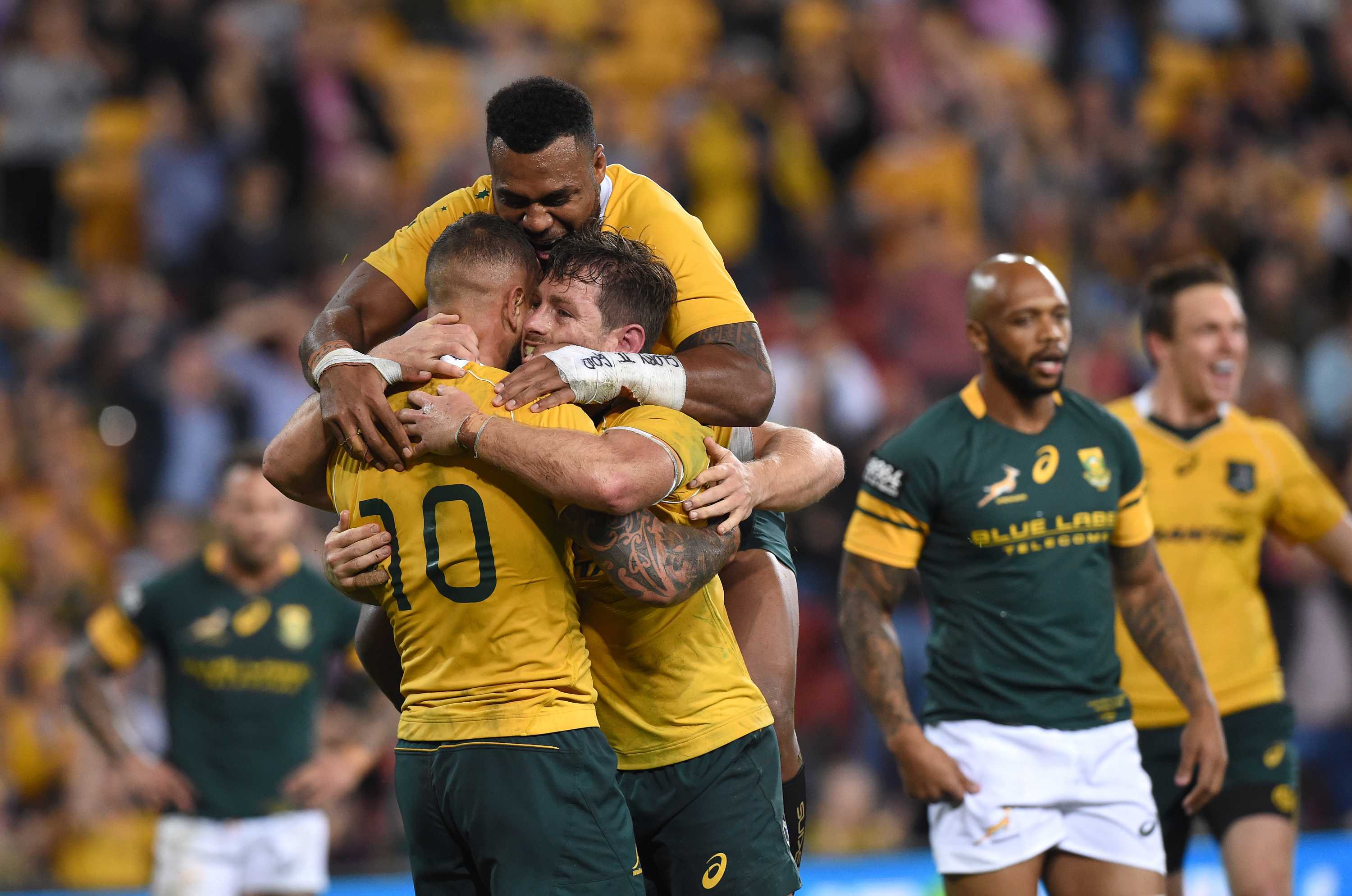 Wallabies snap losing streak with 23-17 win over Springboks at Lang ...