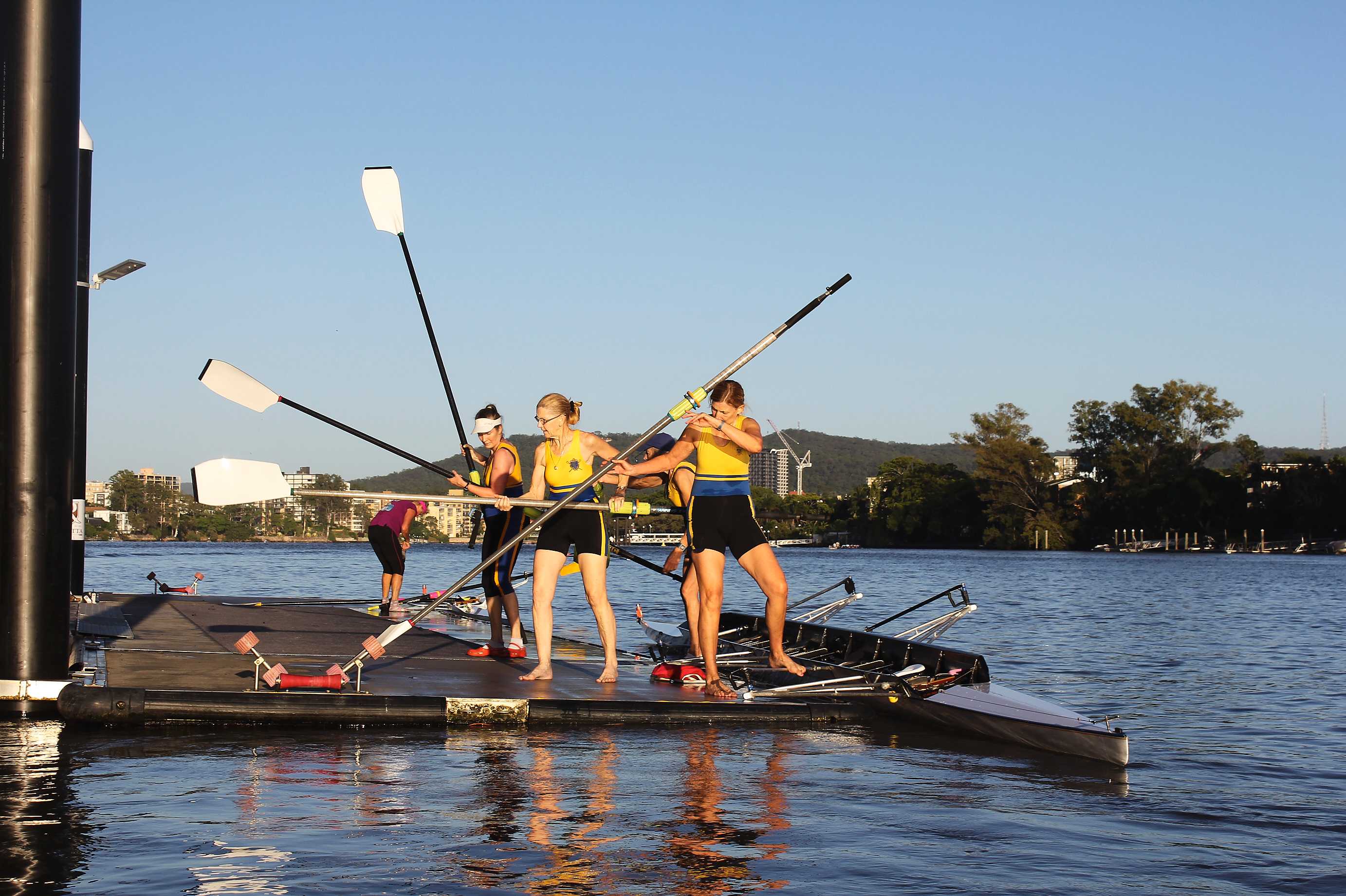 World Rowing Masters champions won't let age, men stop them - ABC News
