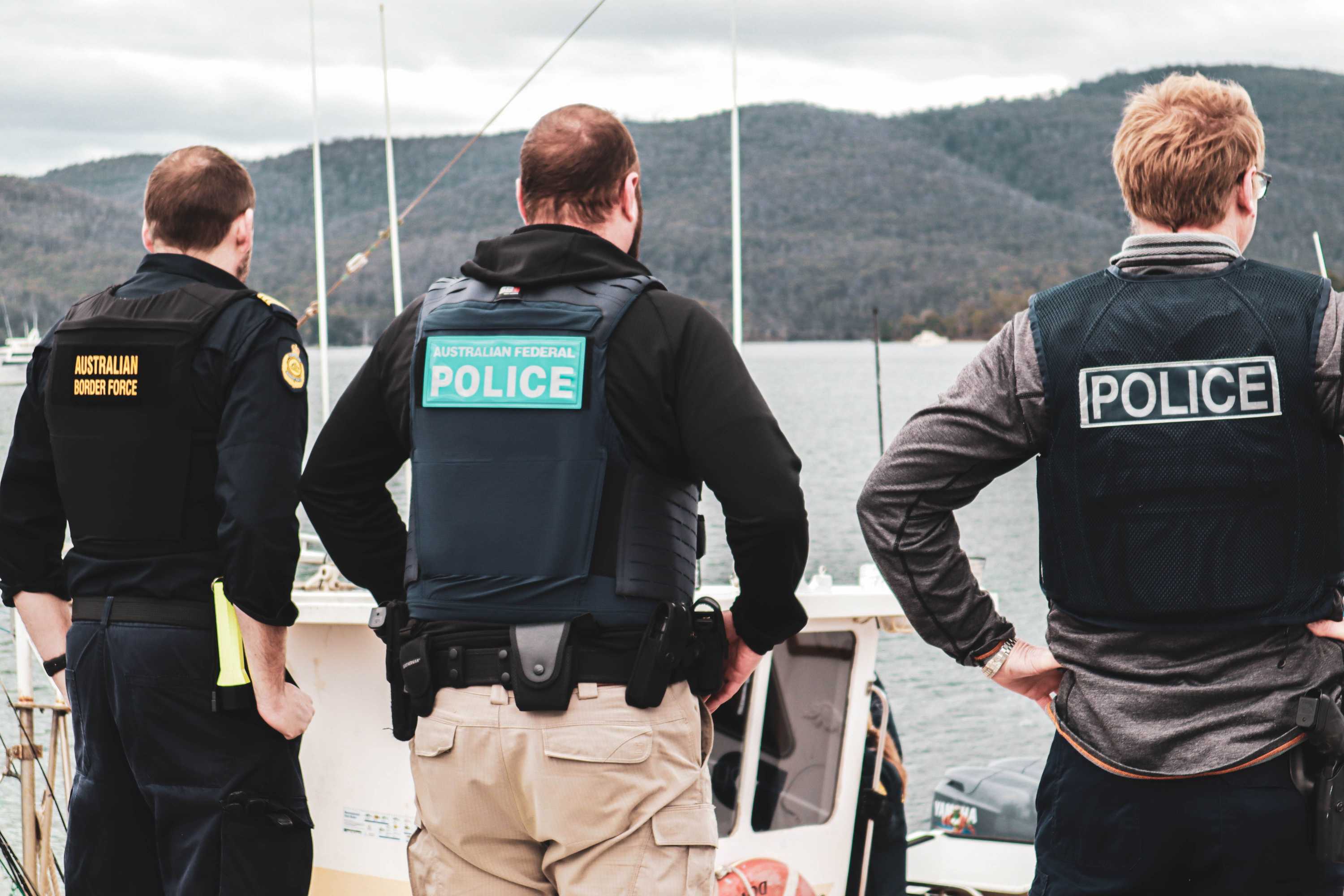 Two people charged after major joint AFP-Tasmania Police raids in Dover ...