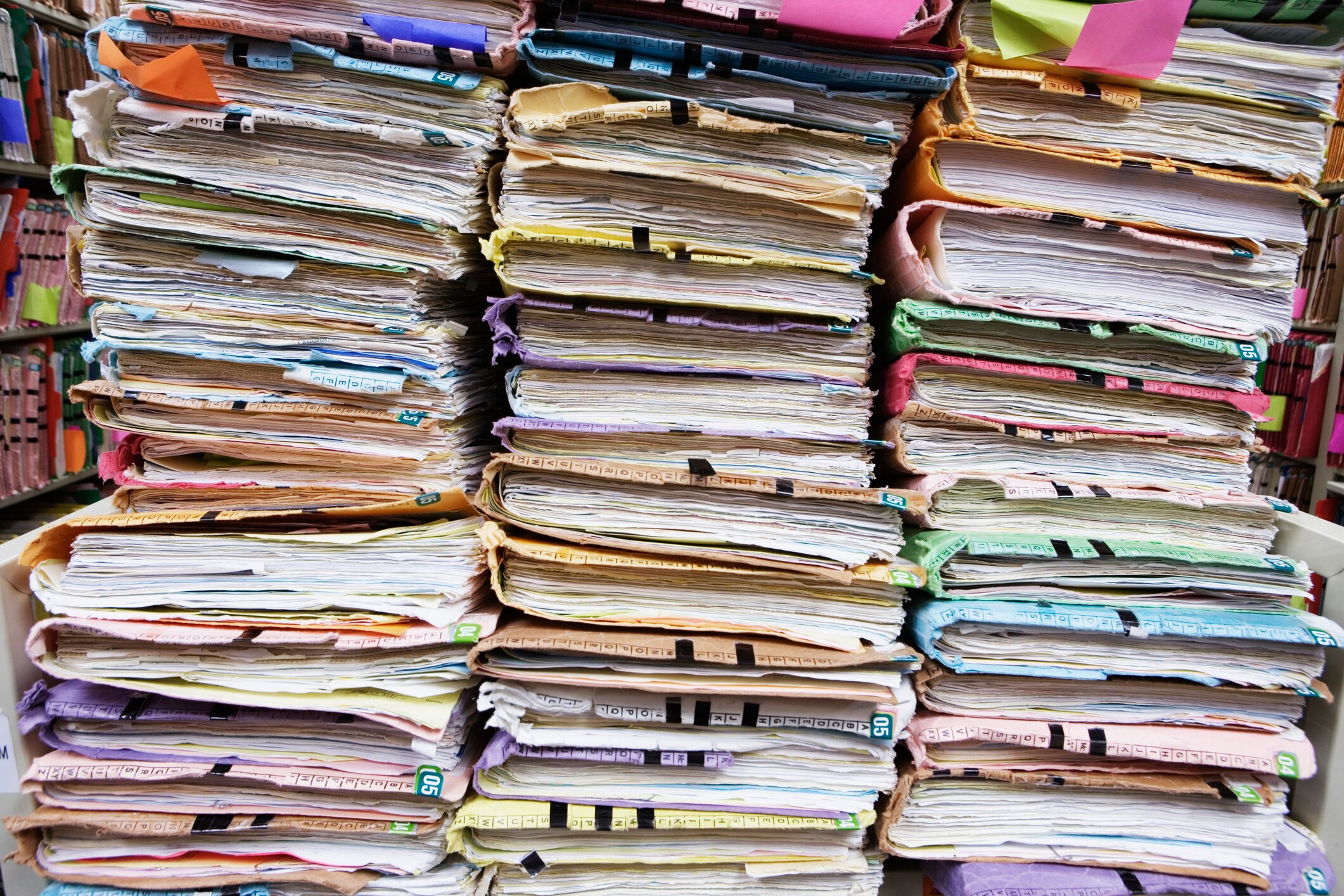 140km of paperwork needed digitising with no workers to do it. One ...