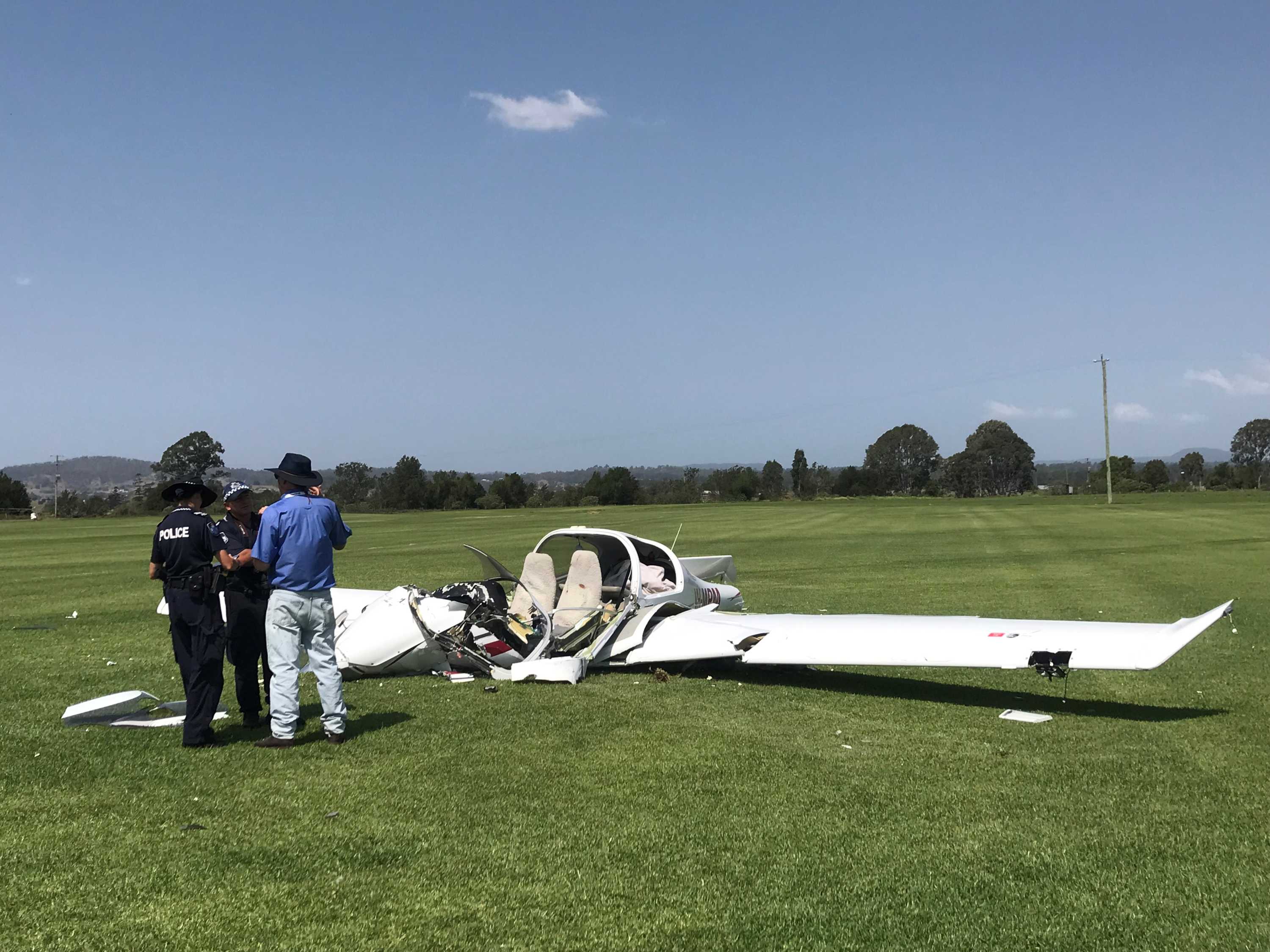 Two men dead in light plane crash south-west of Brisbane - ABC News