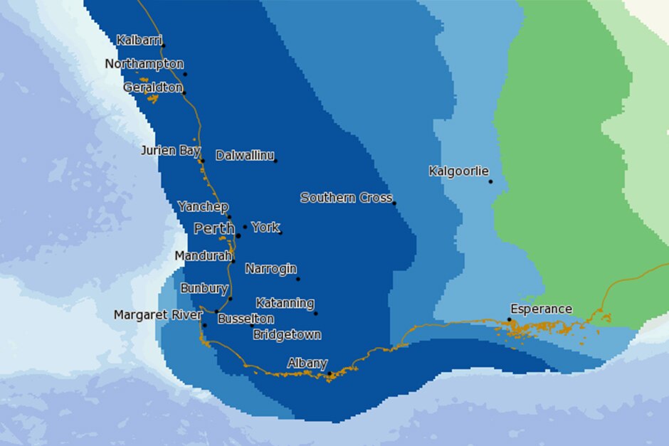 Winter weather to hit Perth this week as BOM forecasts strong rain from ...