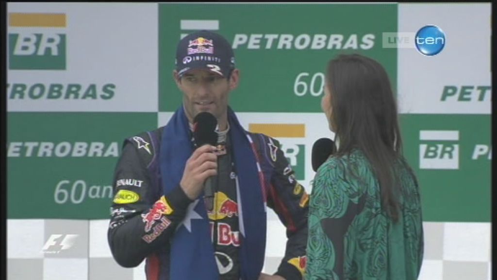 Mark Webber leaves Formula One after Brazilian silver - ABC News