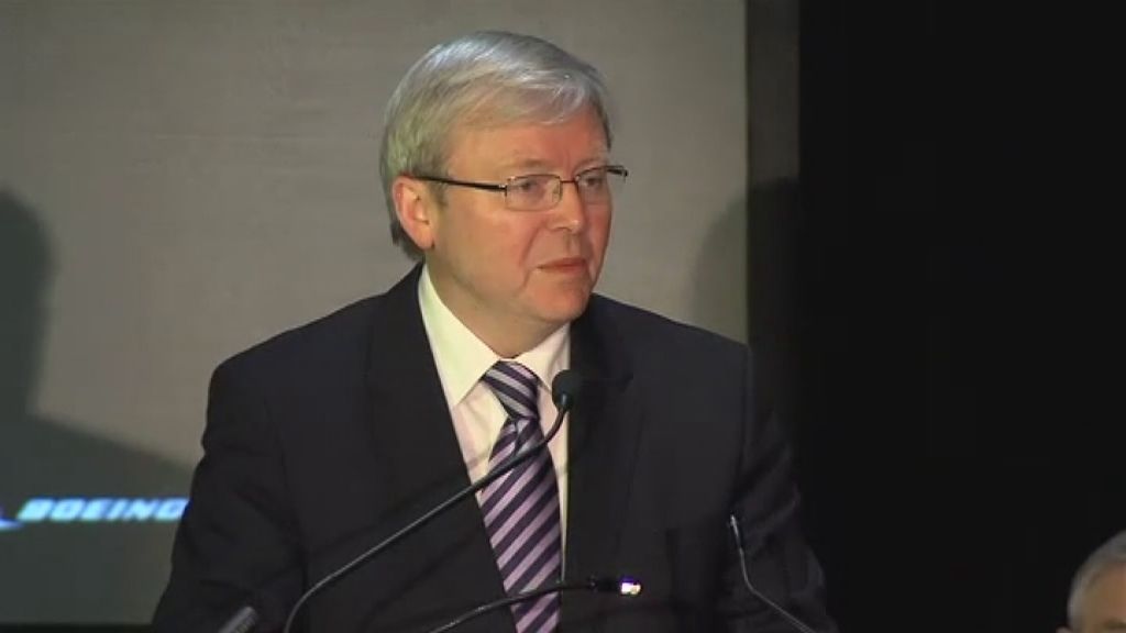Kevin Rudd speaks at opening of Australian War Memorial's Afghanistan ...