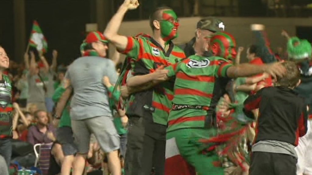 Emotions run high for Rabbitohs fans - ABC News