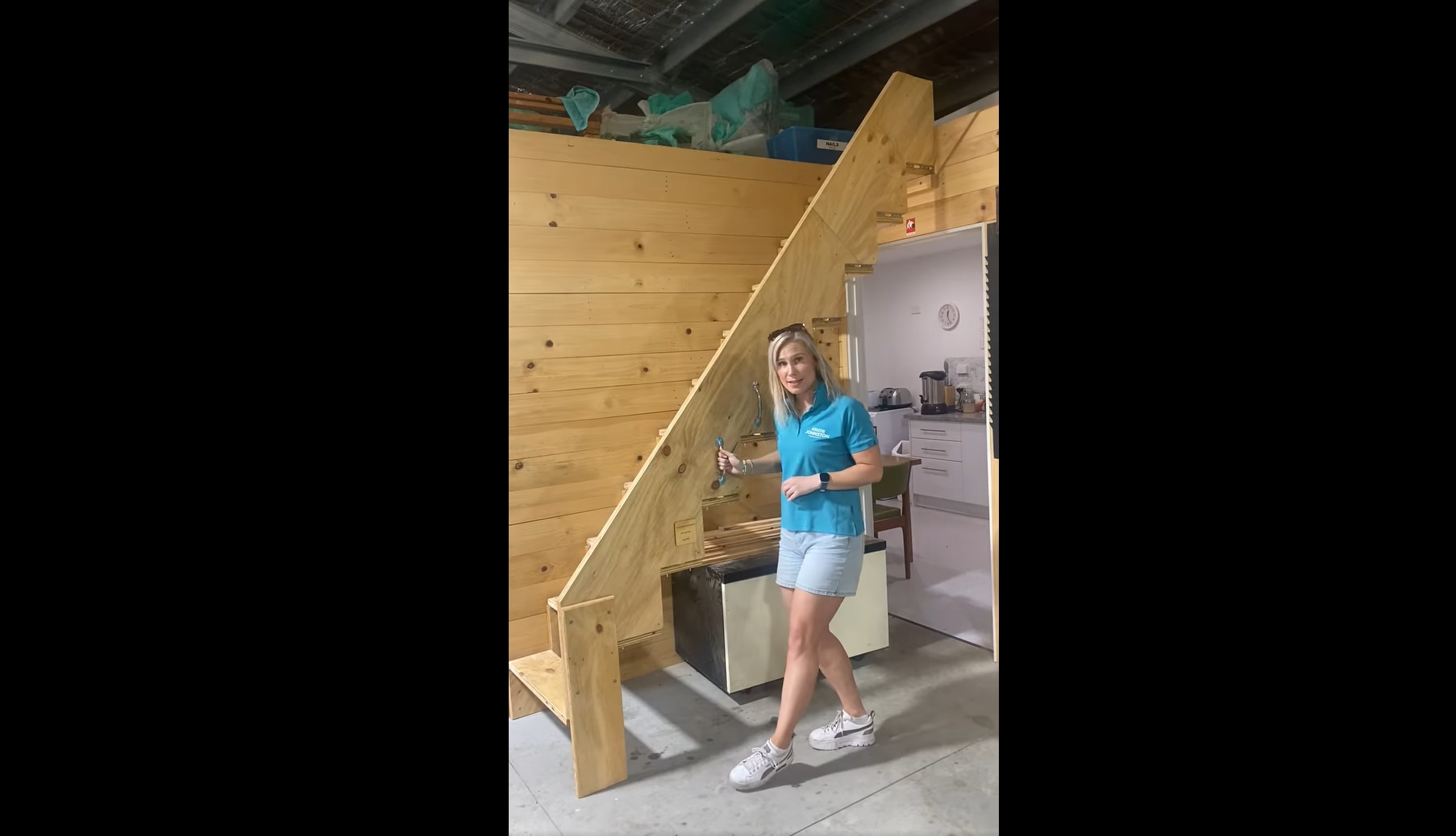 Claremont Men's Shed foldaway stairs video goes viral with 36 million ...