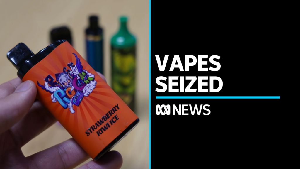 Half a million dollars worth of illegal vapes seized in WA - ABC News