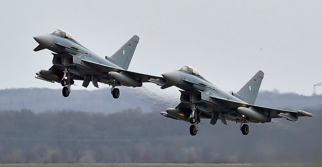 Pilot dies, another survives after German Eurofighter jets collide ...