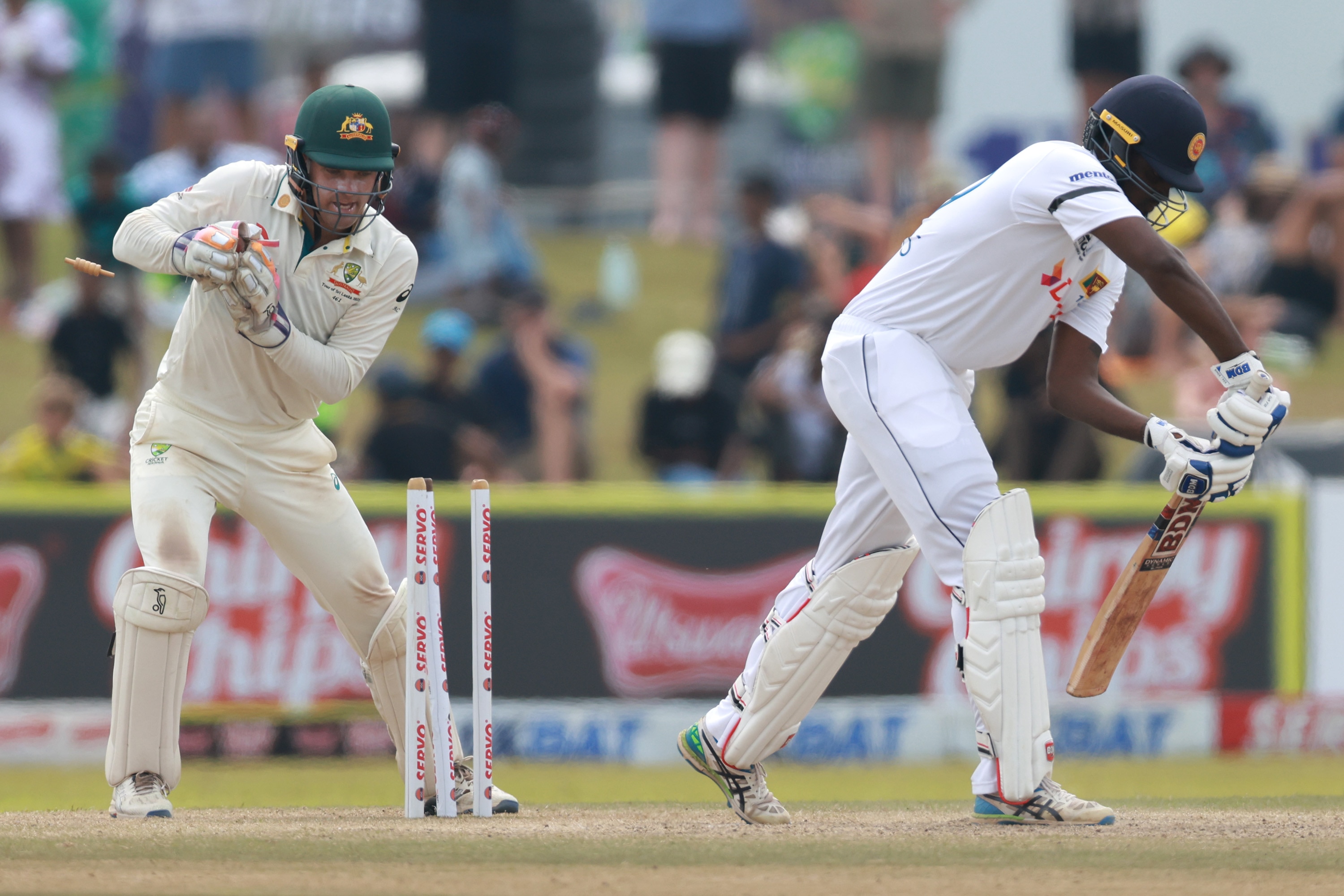 Sri Lanka vs Australia quick hits: Dinesh Chandimal falls twice in a ...