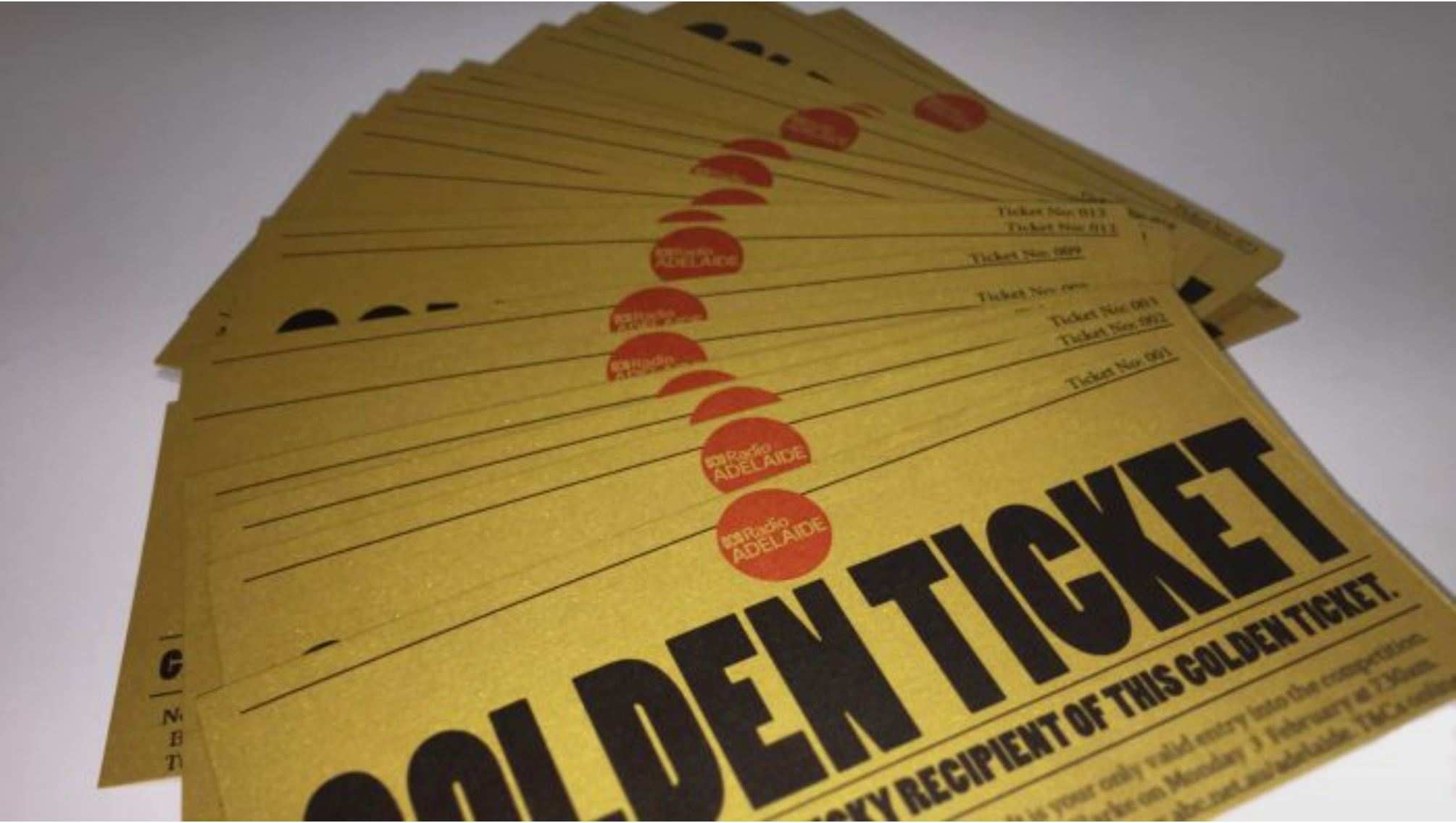 ABC Radio Adelaide Breakfast’s Golden Ticket is BACK! - ABC Adelaide