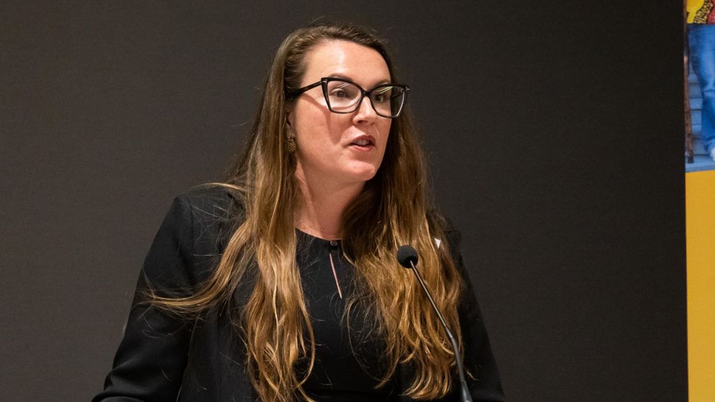 Alice Barter told the event about what the ALS sees inside youth ...