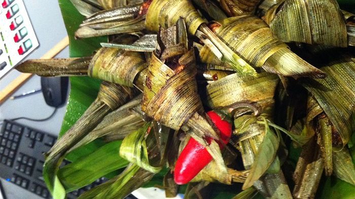 Chicken in Pandan Leaves - ABC News
