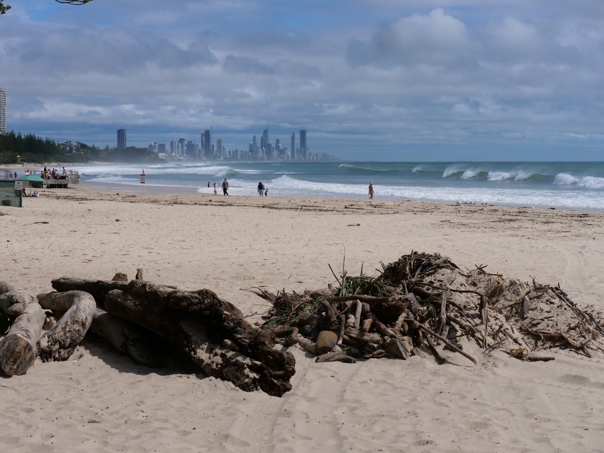 Man dies after being pulled from Gold Coast surf as ex-tropical cyclone ...