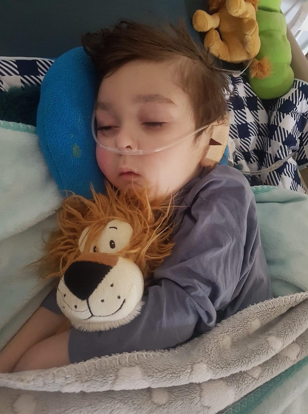 The long goodbye to 4yo 'Liam the Lion' who lost his battle with rare ...