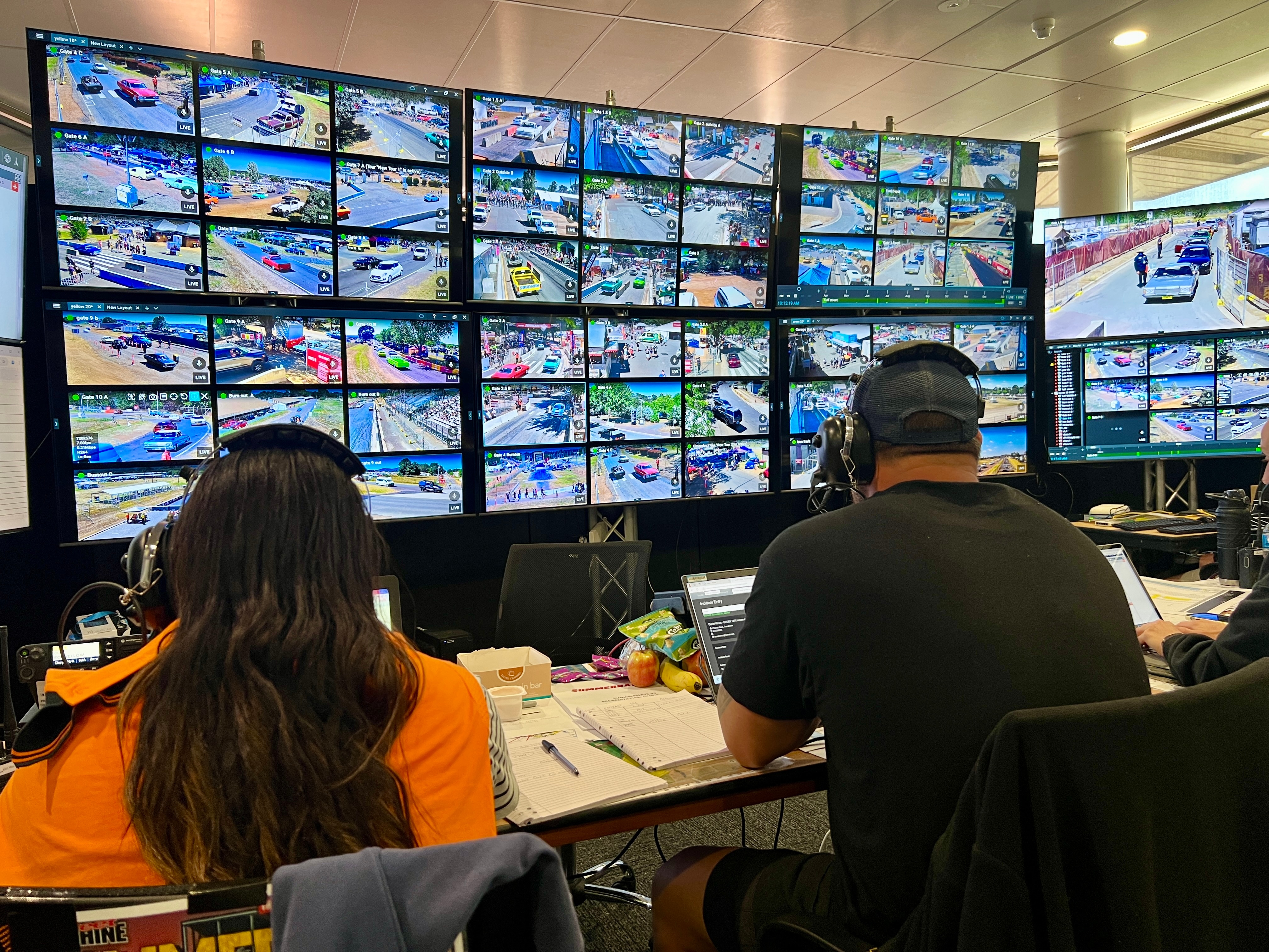 Inside the Summernats command centre where security, police keep an eye ...