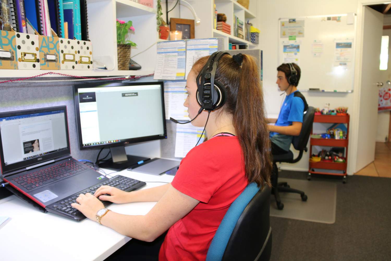 Distance education allows families as far as Kazakhstan to stay ...