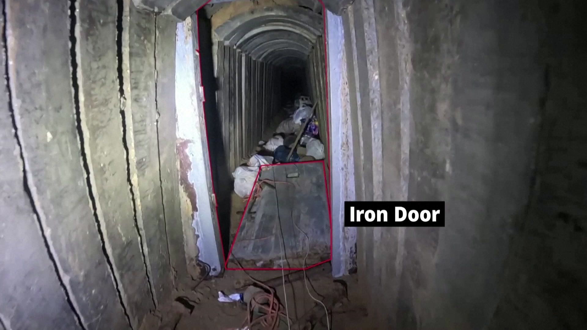 Israeli military releases footage of Gazan tunnel where it says bodies ...