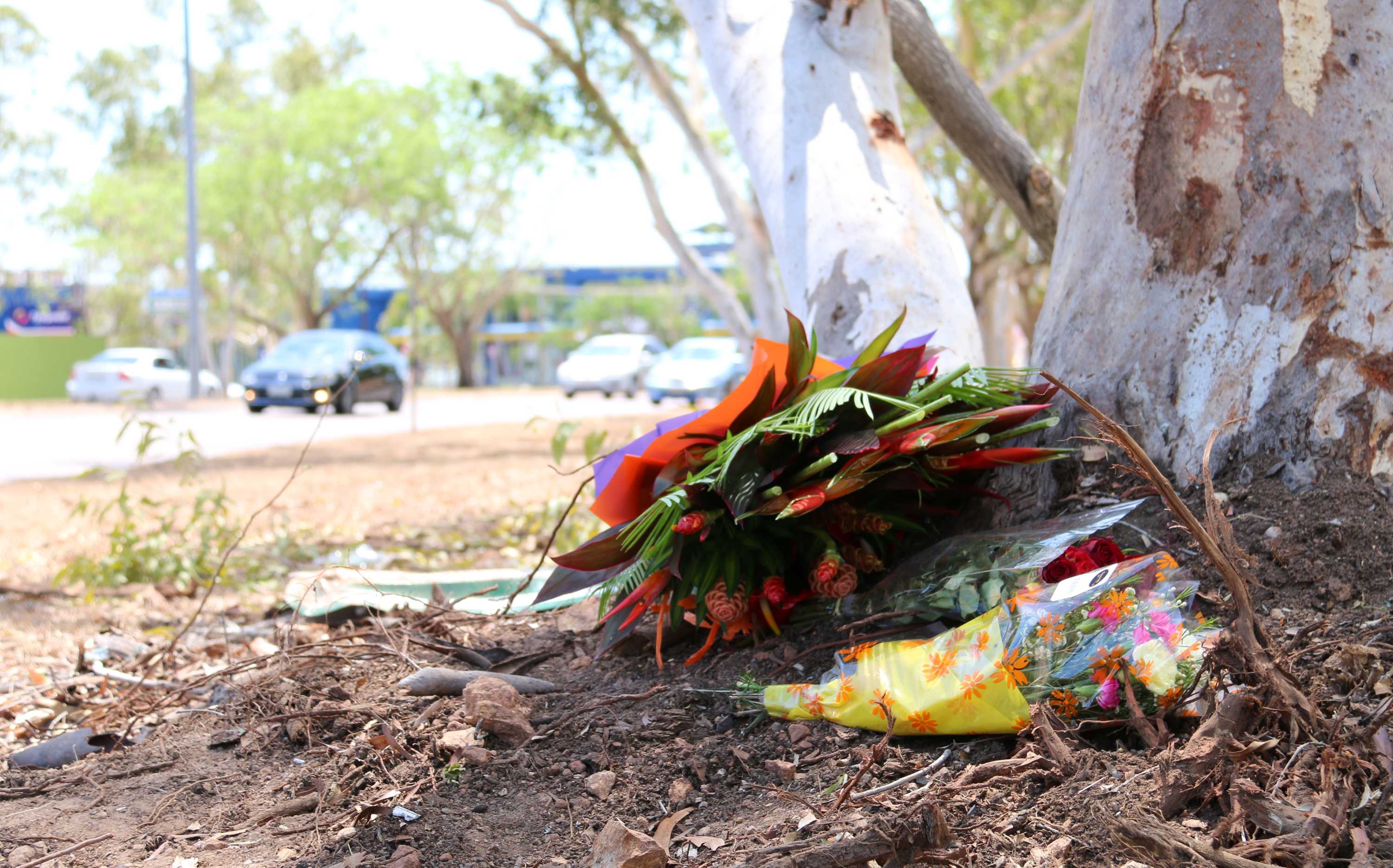 Tribute to son killed on Darwin road trashed by vandals - ABC listen