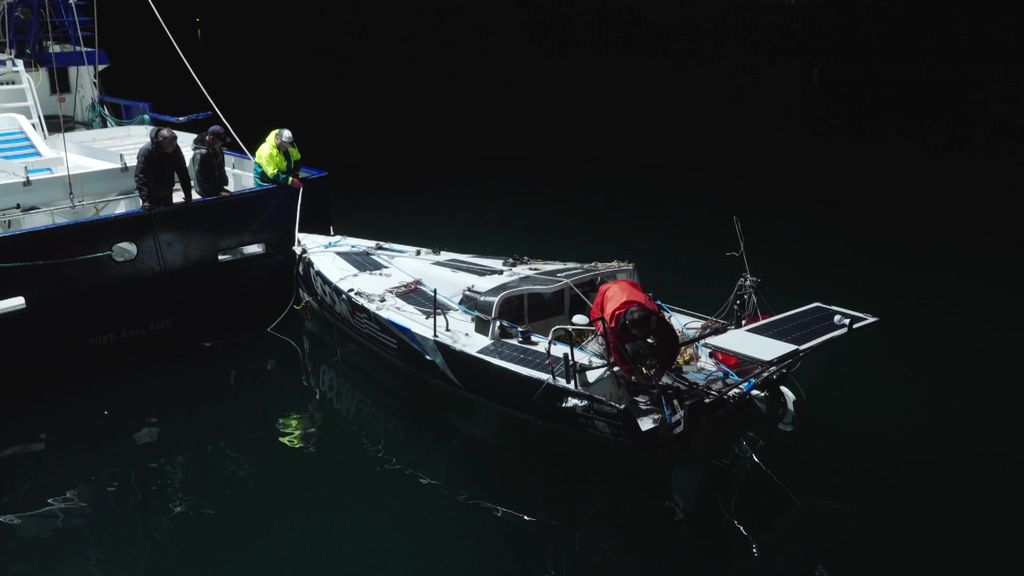Xavier Doerr's yacht retrieved and hauled back to shore - ABC News
