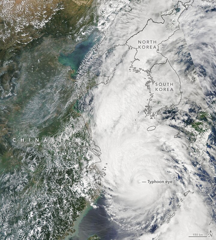Typhoon Lingling lashes Koreas, killing eight and cutting power to over ...