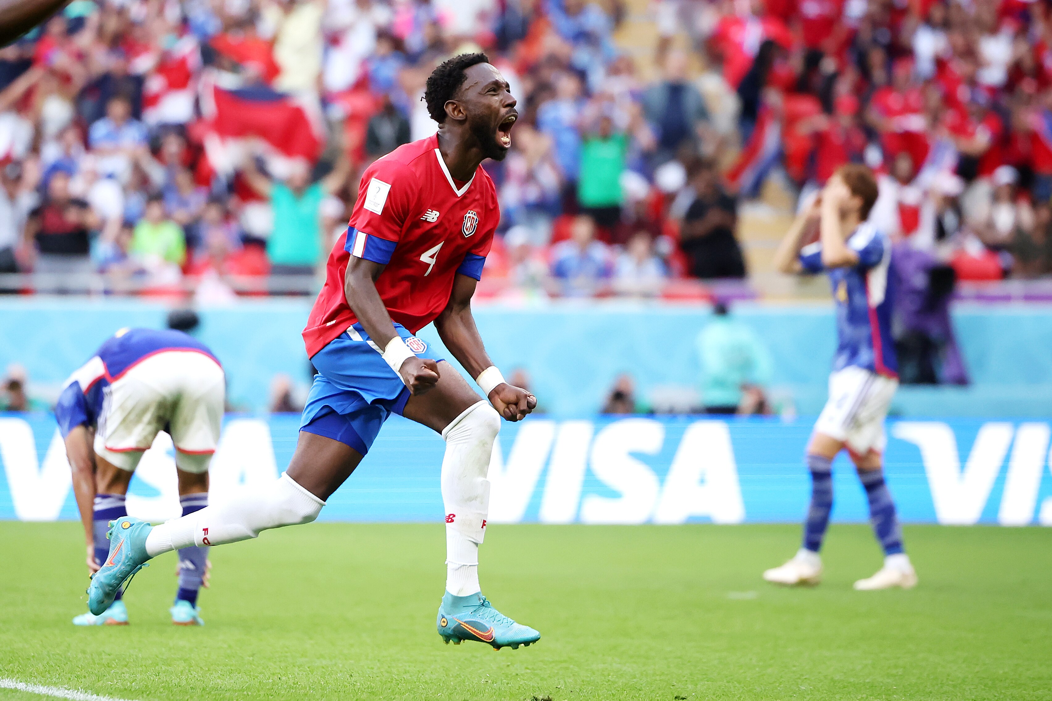 Costa Rica scores with first shot on target in two games, stuns Japan ...