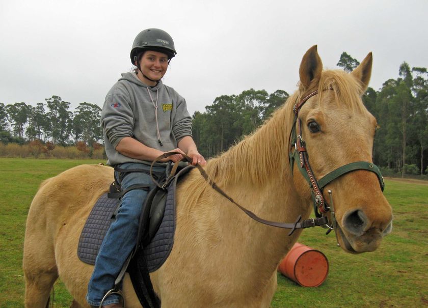 Former rider transfers passion to new sport - ABC News