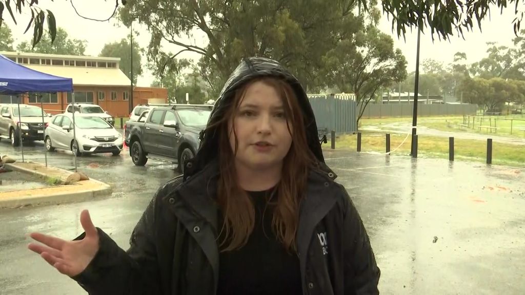 Reporter Courtney Howe at Shepparton on ABC News - ABC News