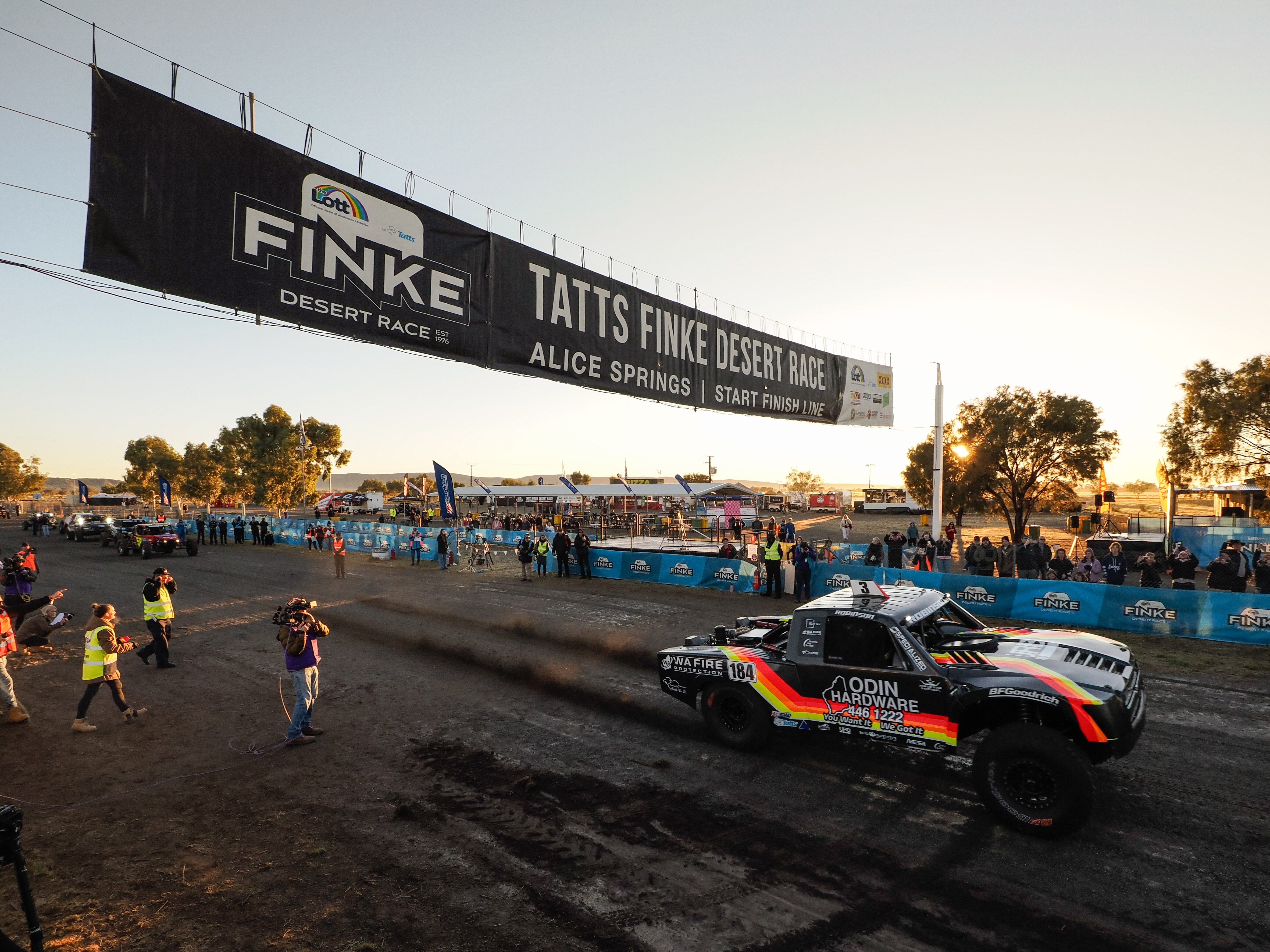 David Walsh, Beau Robinson crowned winners at 2024 Finke Desert Race in ...