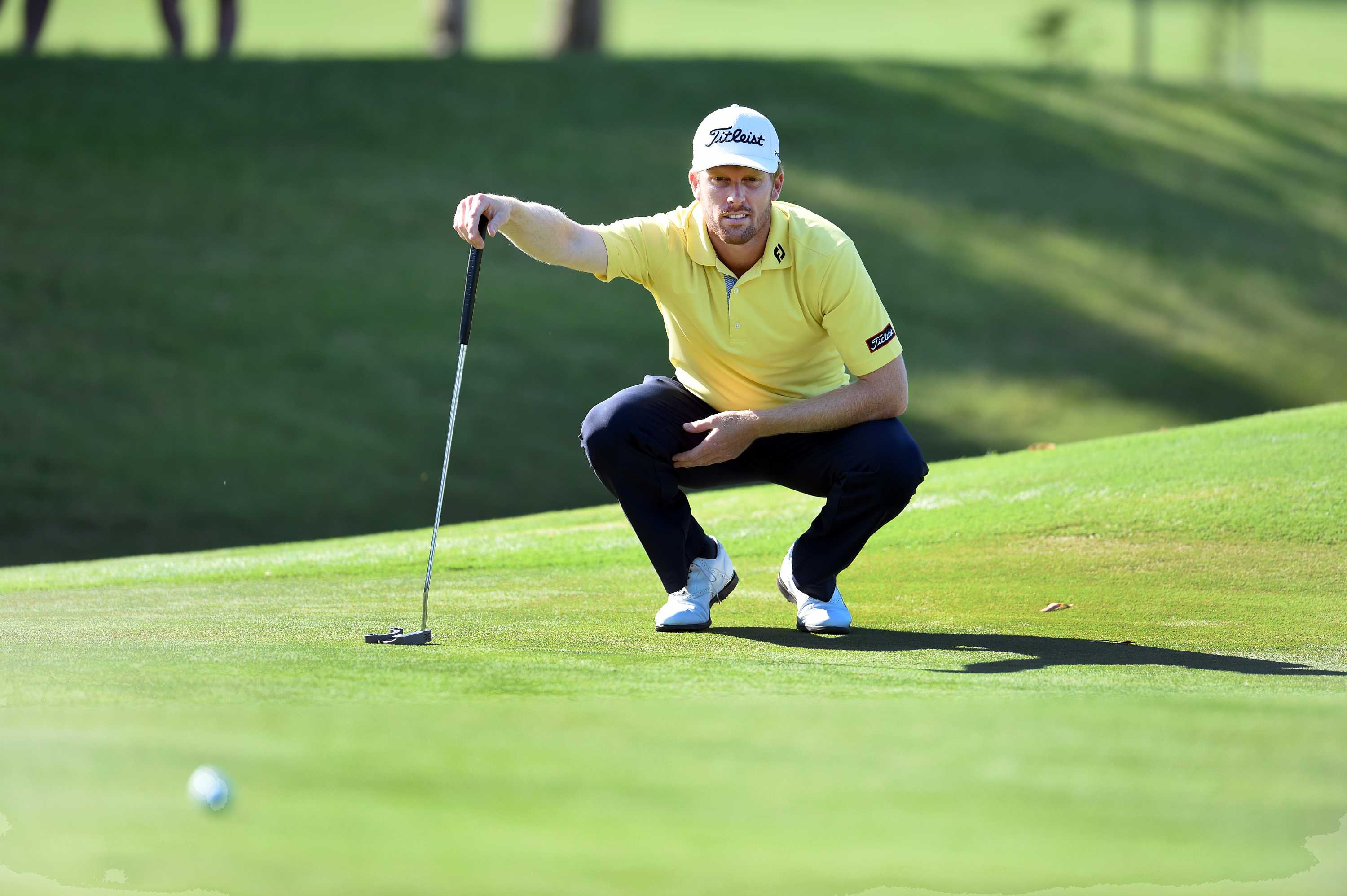 Australian PGA: Andrew Dodt holds lead as Adam Scott makes a late move ...