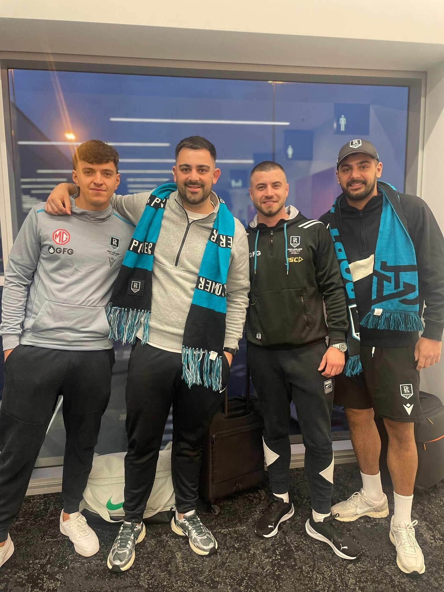 Excited Port fans - their lucky scarves, superstitions and late night ...