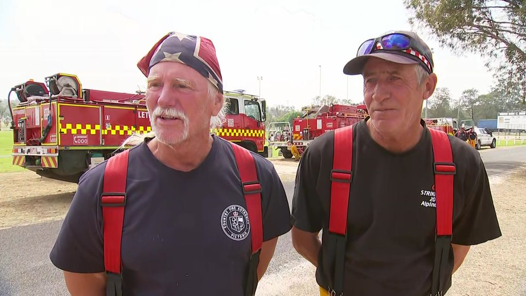 Firefighters from Victoria said their crewmates are like brothers ...