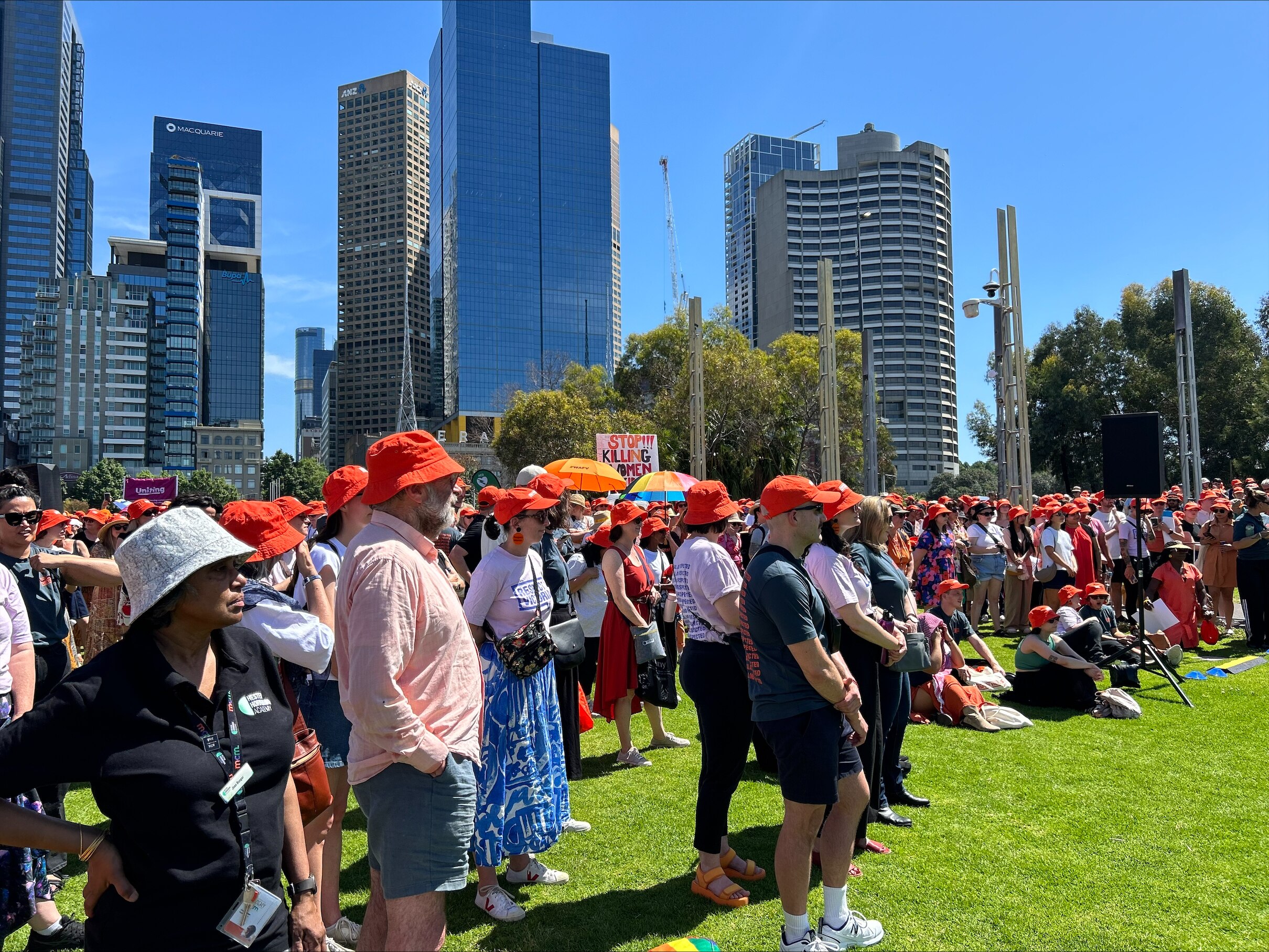 Family of Isla Bell march alongside thousands against gendered violence ...
