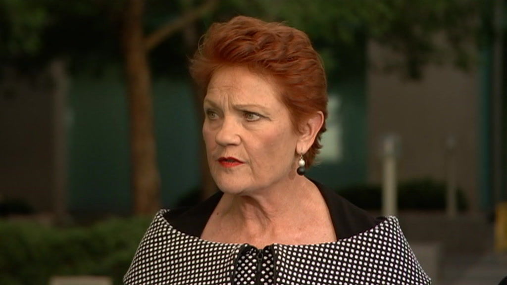Senator Hanson denied that she guaranteed her support for the Coalition ...