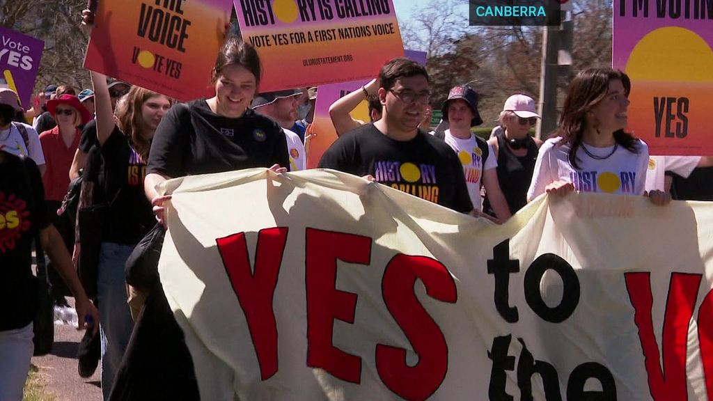 Yes campaigns held across Australia and New York. - ABC News