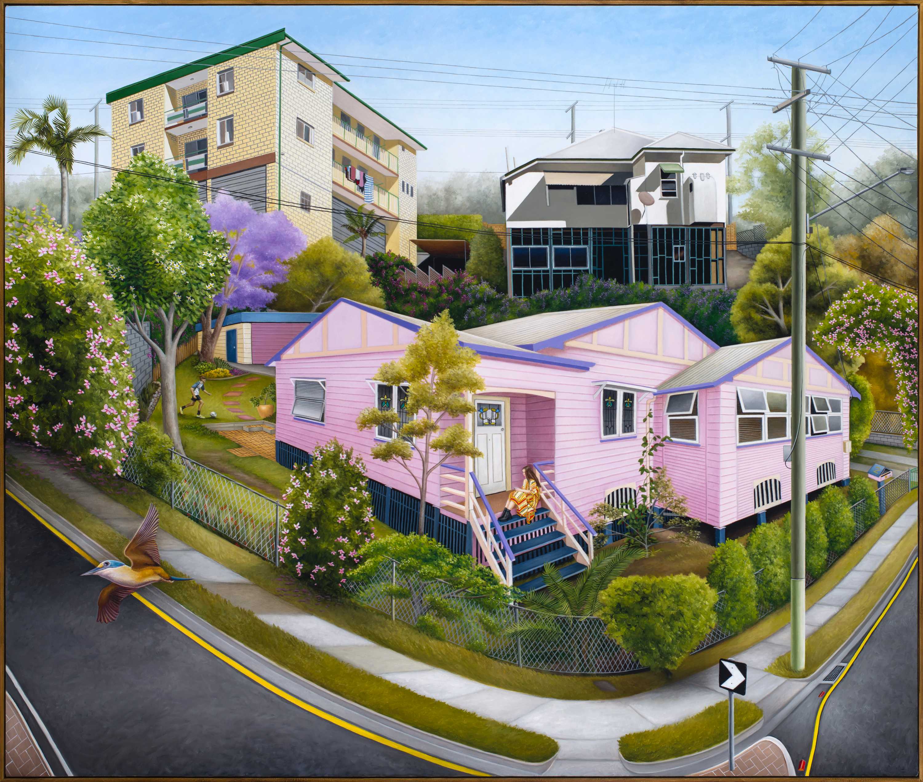 Stephen Nothling, vision-impaired artist, brings unique perspective to ...