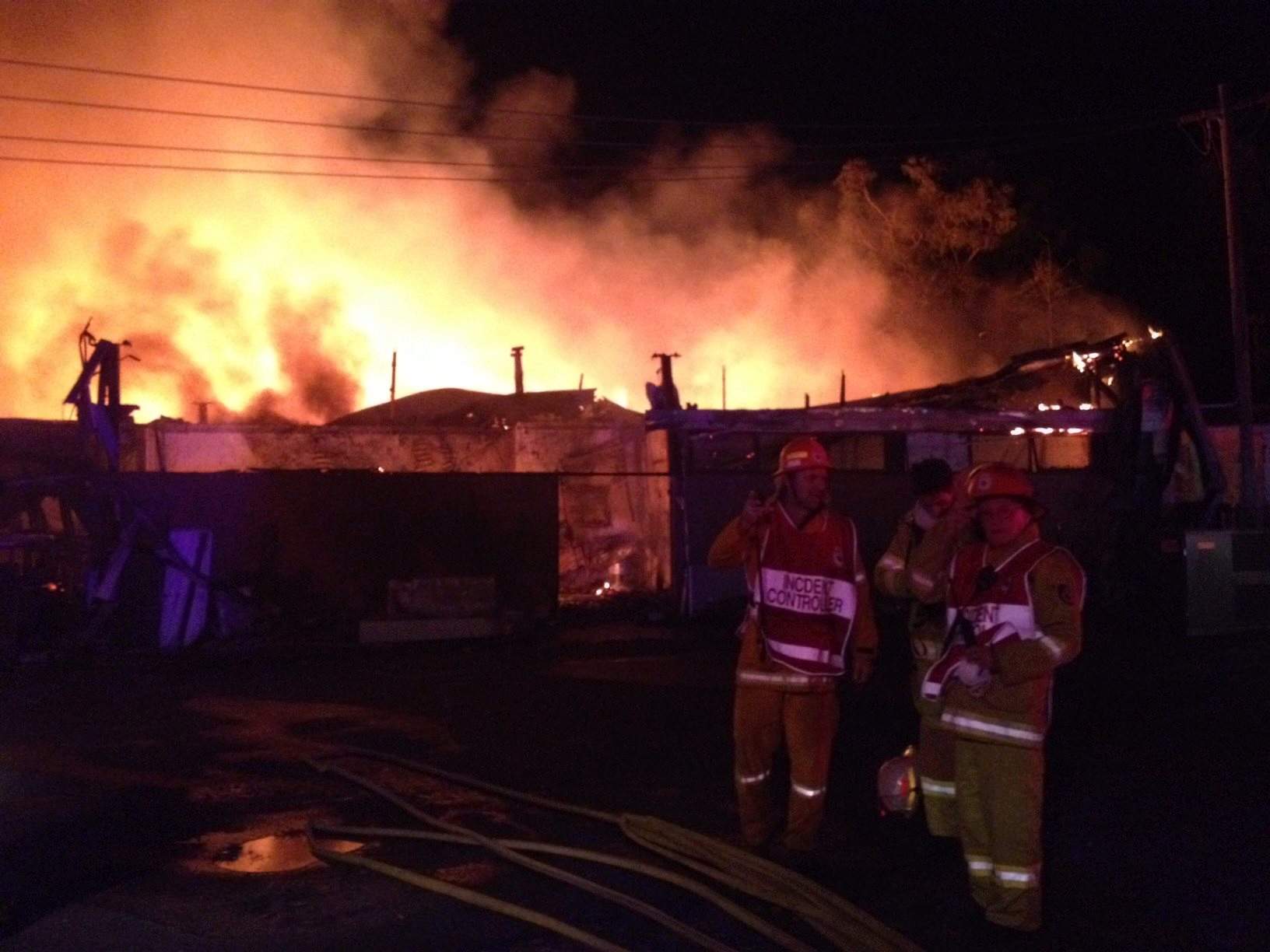 Arson investigation after fire guts Old Sydney Town at Somersby on NSW ...