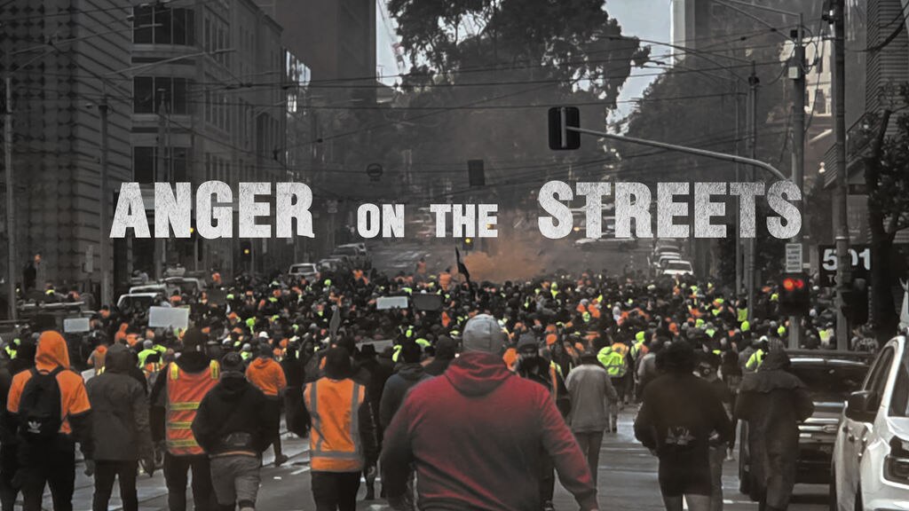 Protesters march through Melbourne's CBD in wake of construction ...
