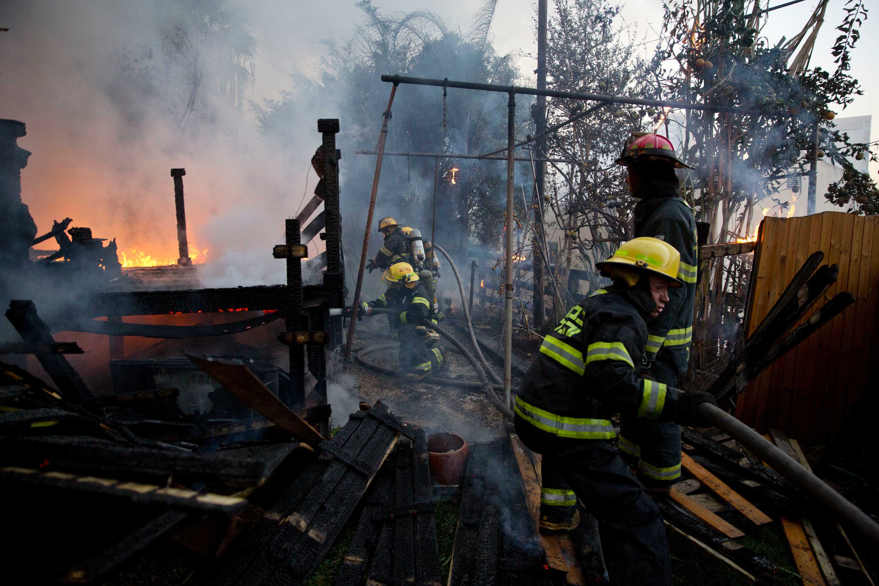Israel wildfire roaring through Haifa started by 'politically motivated ...