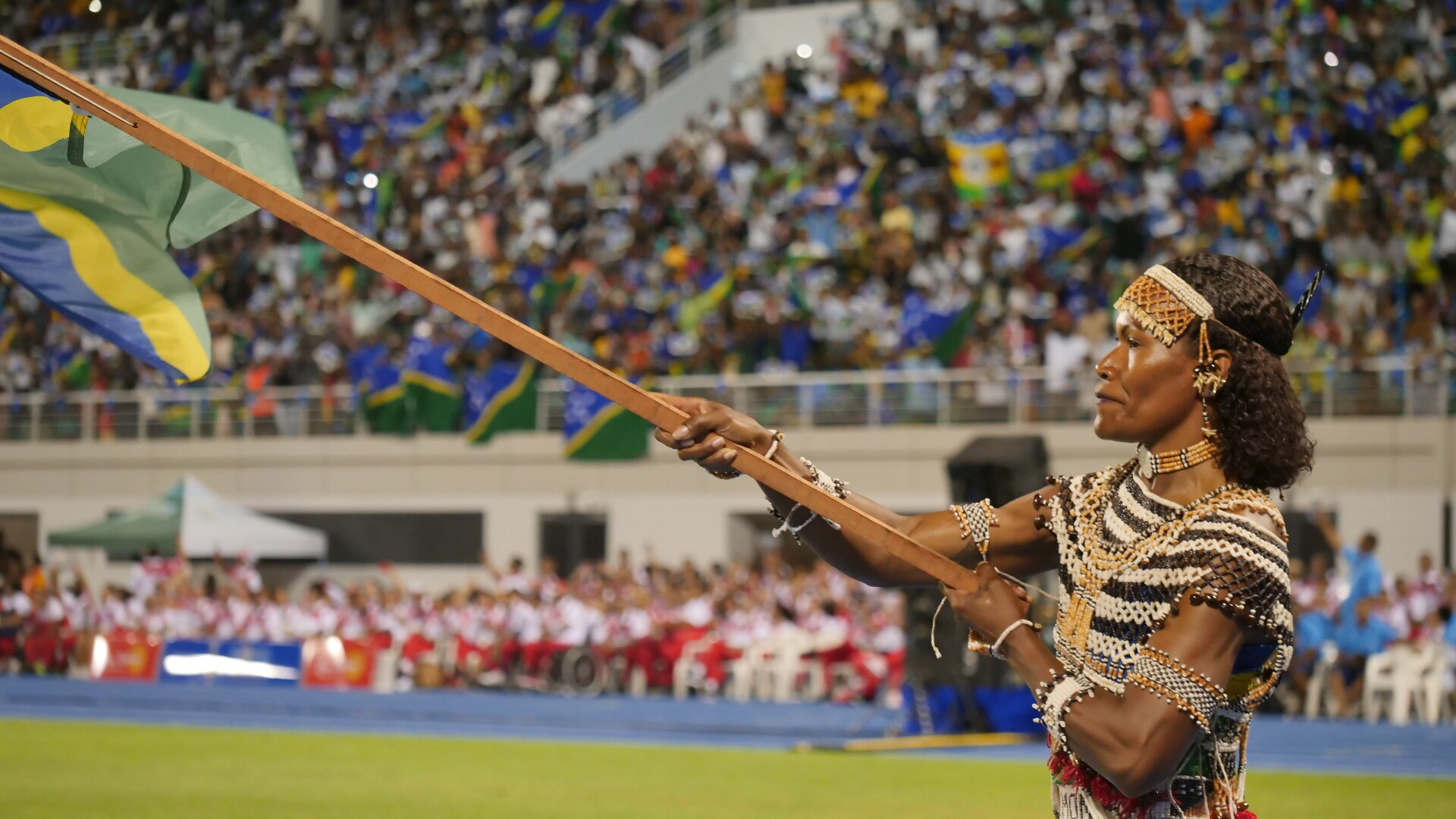 Pacific Games 2023 kicks off, with Solomon Islands weightlifter Jenly ...