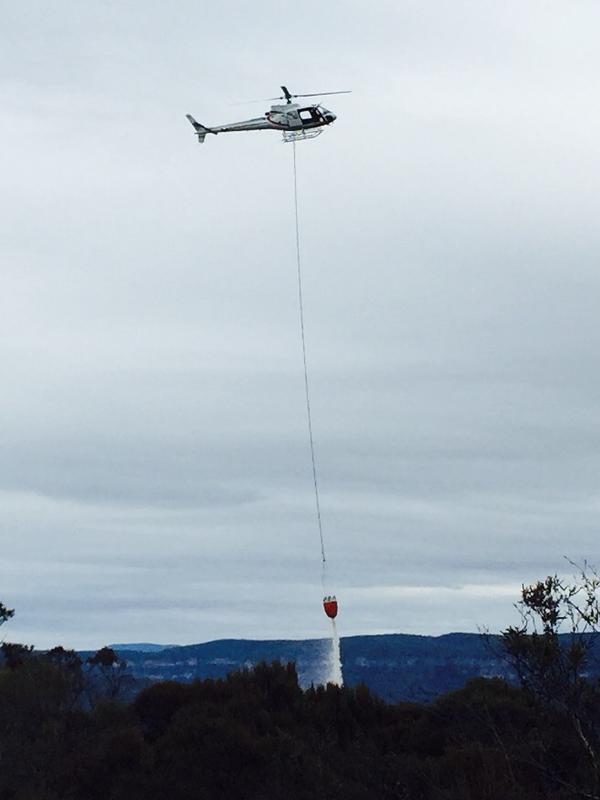 Blue Mountains bushfire: Conditions ease after homes threatened, NSW ...
