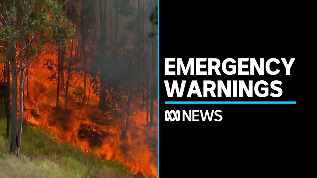 QLD residents told to leave as 50 bushfires burn - ABC News