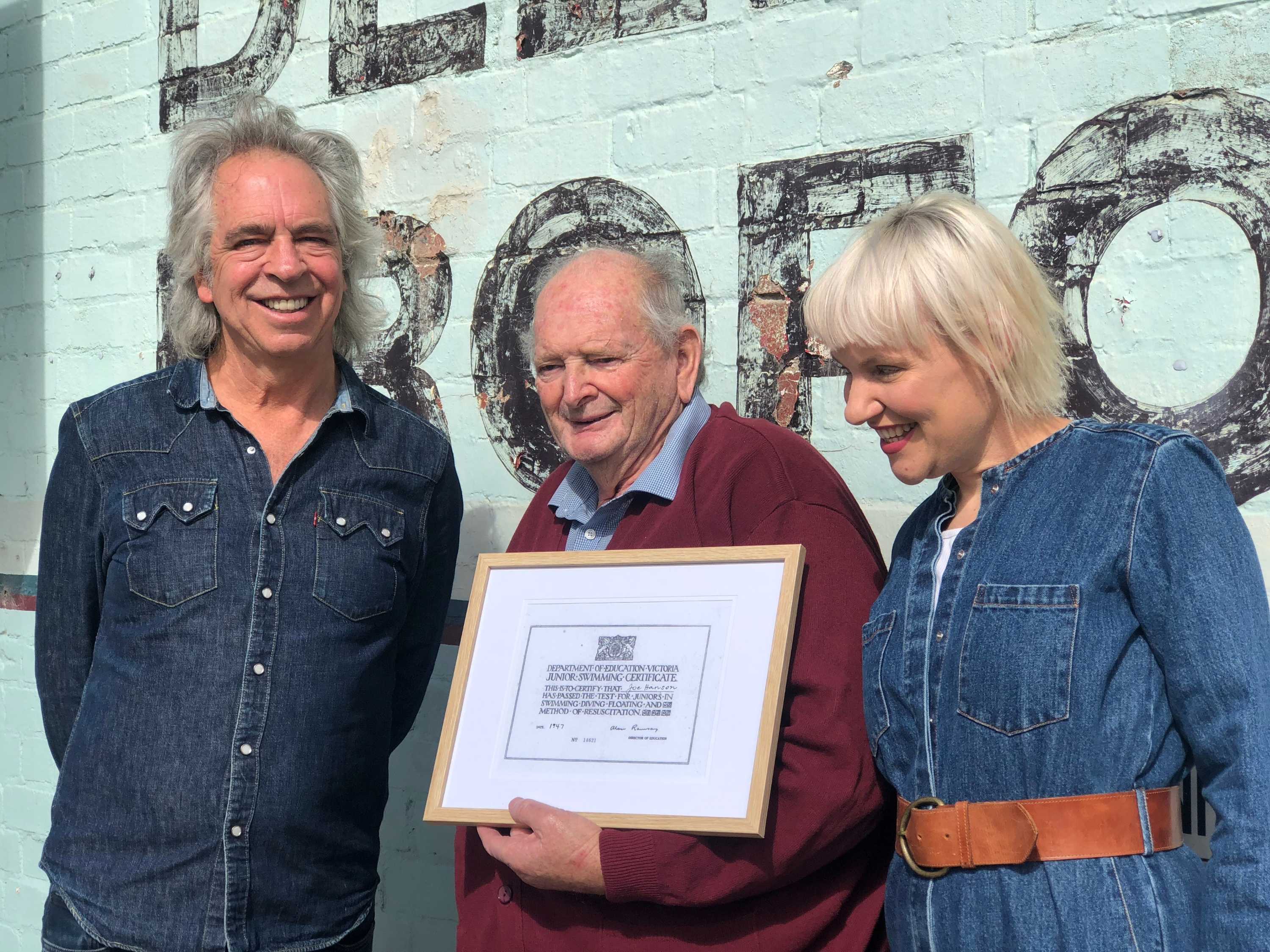 Case closed: Joe gets his swimming certificate 74 years later - ABC listen