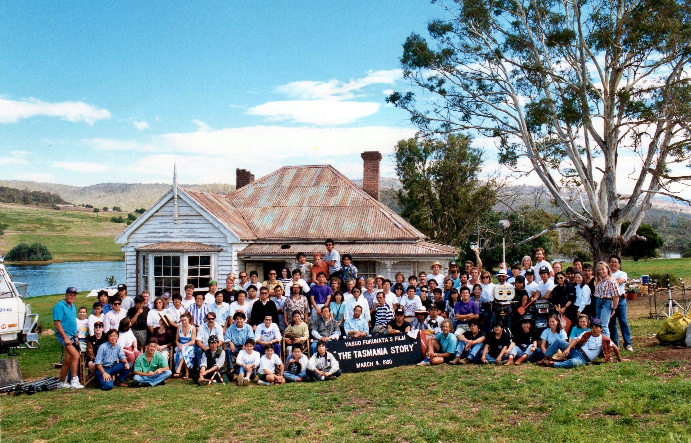 Film set for 1990 multi-million-dollar Japanese box office hit Tasmania ...