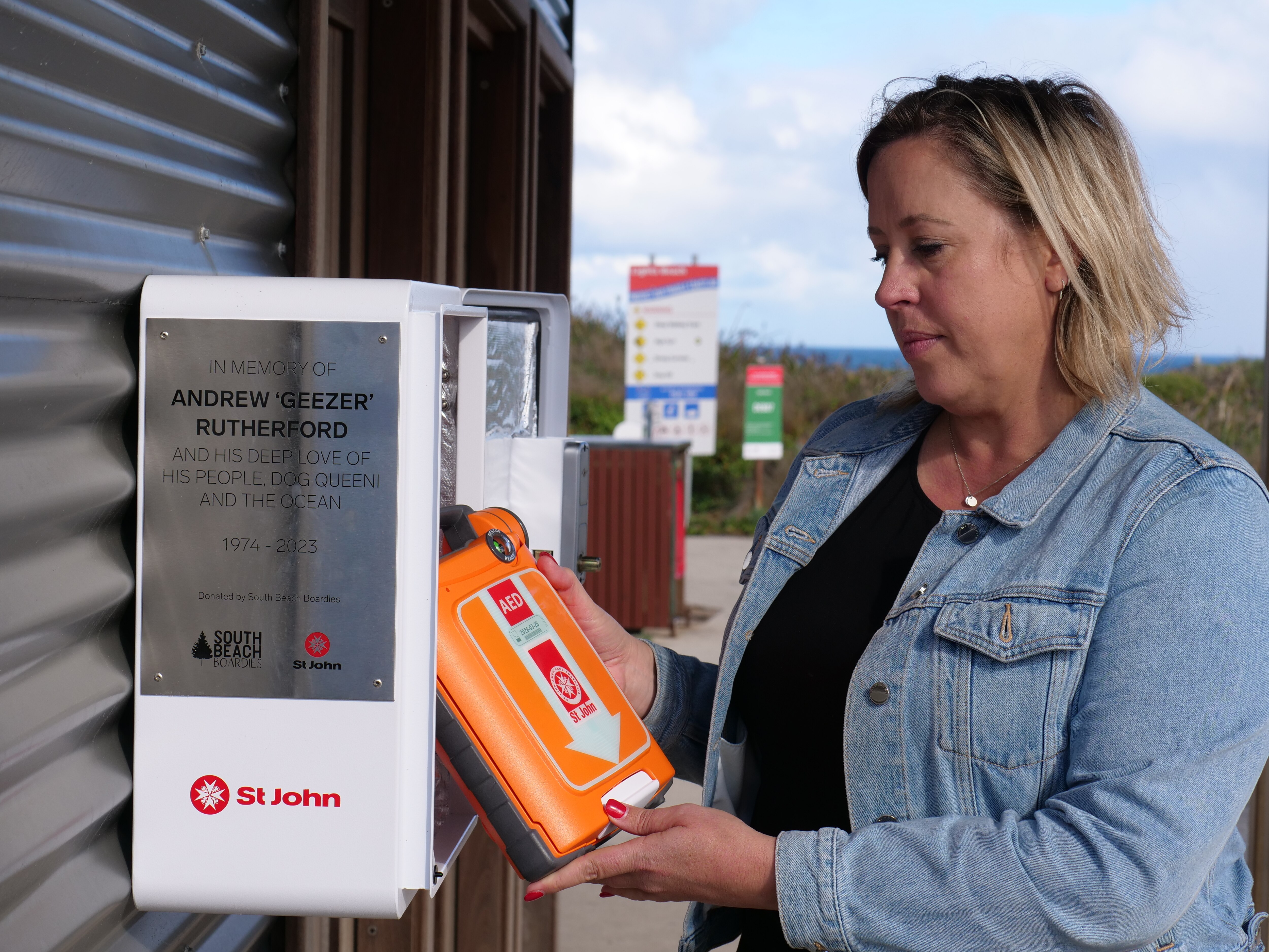 St John WA installs defibrillators supported by family of Andrew ...