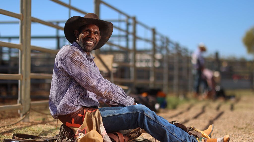 Peter Jupiter at the Mount Isa Rodeo Indigenous Championships - ABC News
